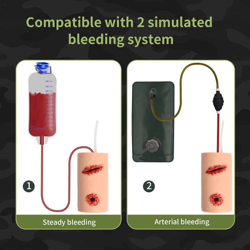 2 IN 1 Multitask Wound Packing Training Kit - MEDTACEDU