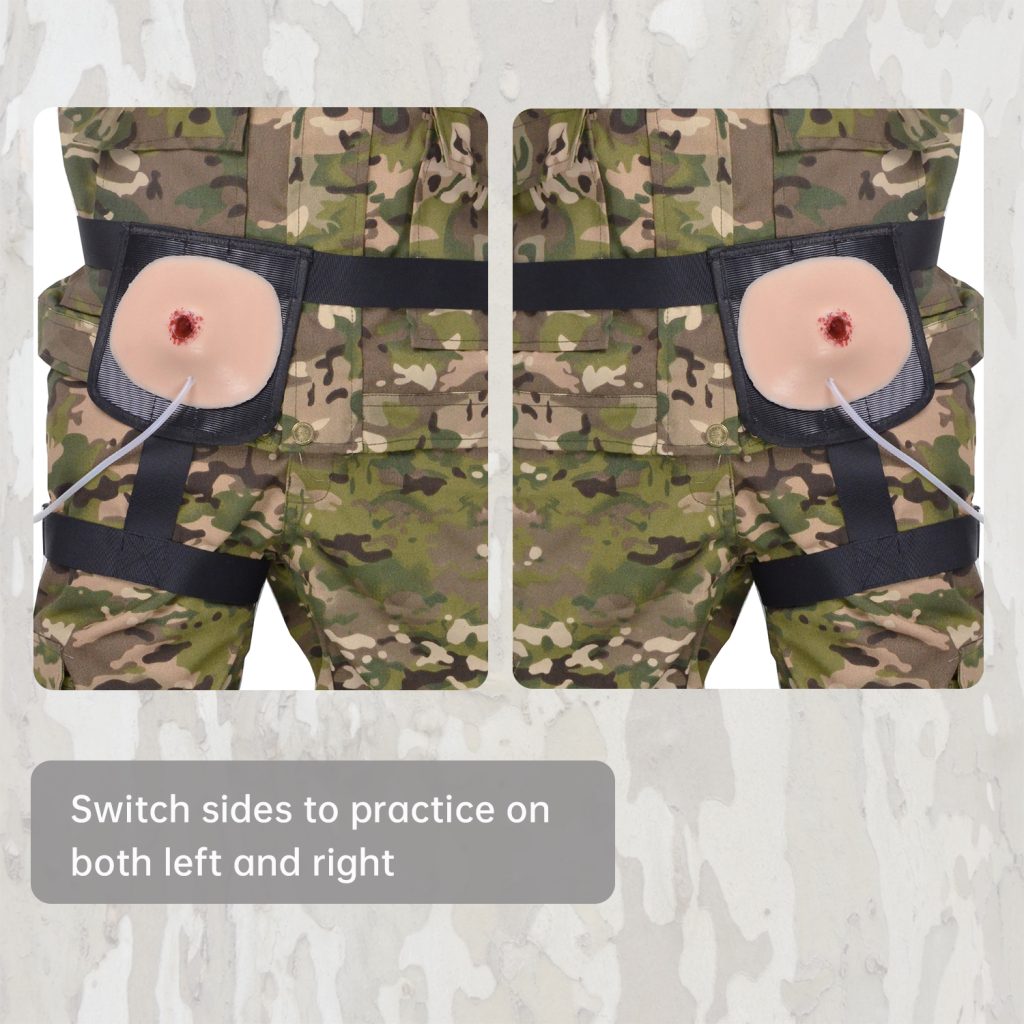 Inguinal Wound Packing Wearable Trainer Kit - MEDTACEDU