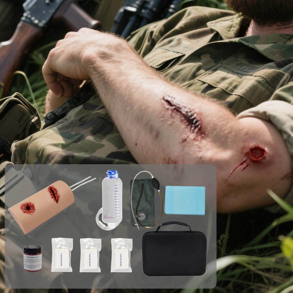 2 IN 1 Multitask Wound Packing Training Kit - MEDTACEDU