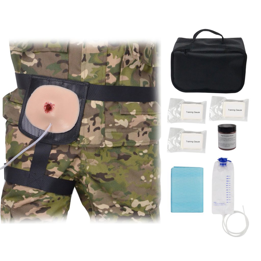 Inguinal Wound Packing Wearable Trainer Kit - MEDTACEDU