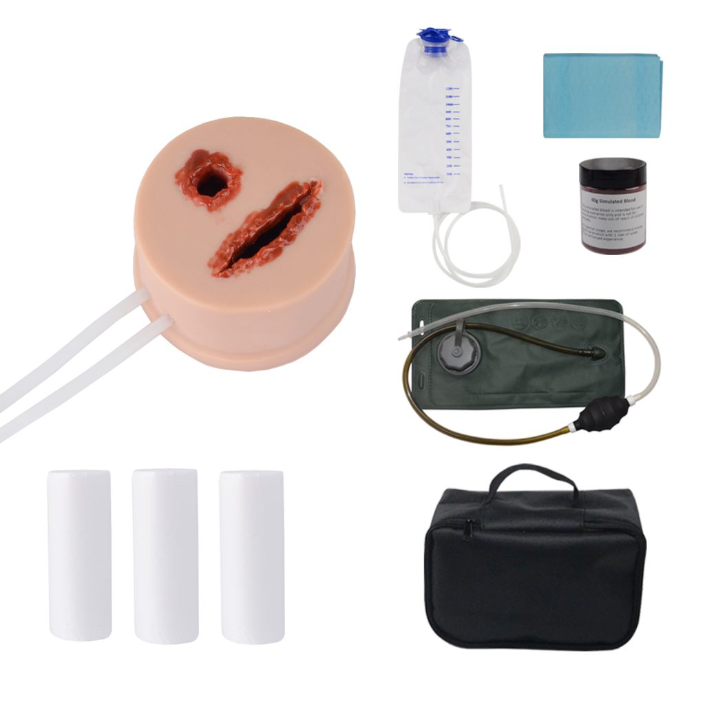 Wound Packing Trainer with 2-in-1 Wounds - MEDTACEDU